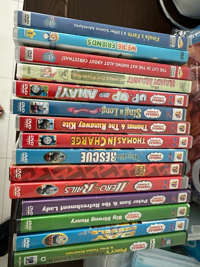 Thomas and Friends DVD collection, Hobbies & Toys, Music & Media, CDs ...