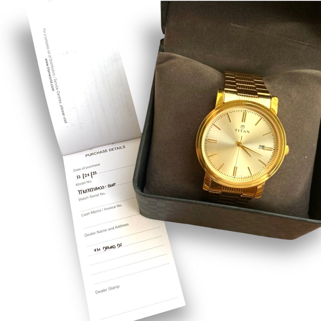 Titan, Men's Fashion, Watches & Accessories, Watches on Carousell