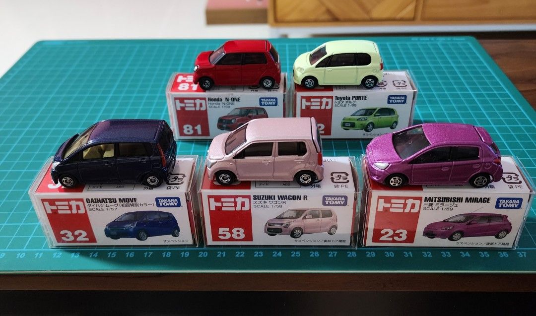 Tomica Japanese Kei Cars No. 32 Daihatsu Move First Colour No. 58 ...