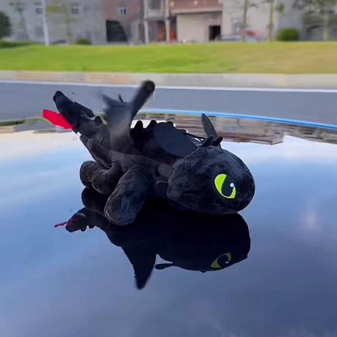 Toothless Car Plush | How To Train Your Dragon | Toothless Dragon Plush ...