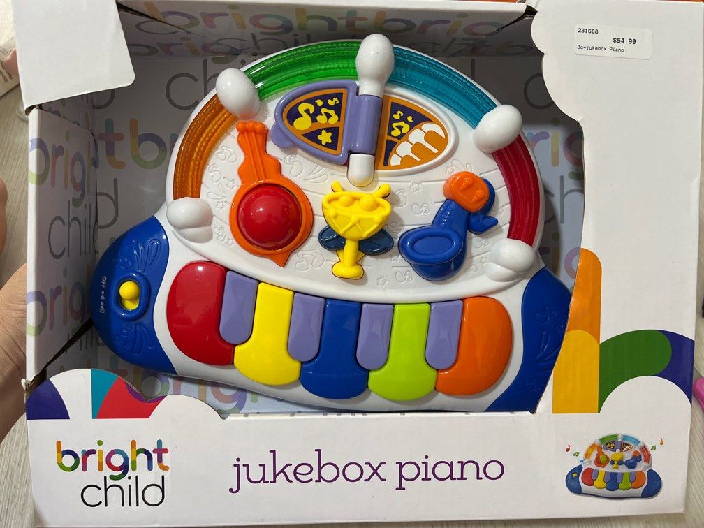Toy Jukebox Piano, Babies & Kids, Infant Playtime on Carousell