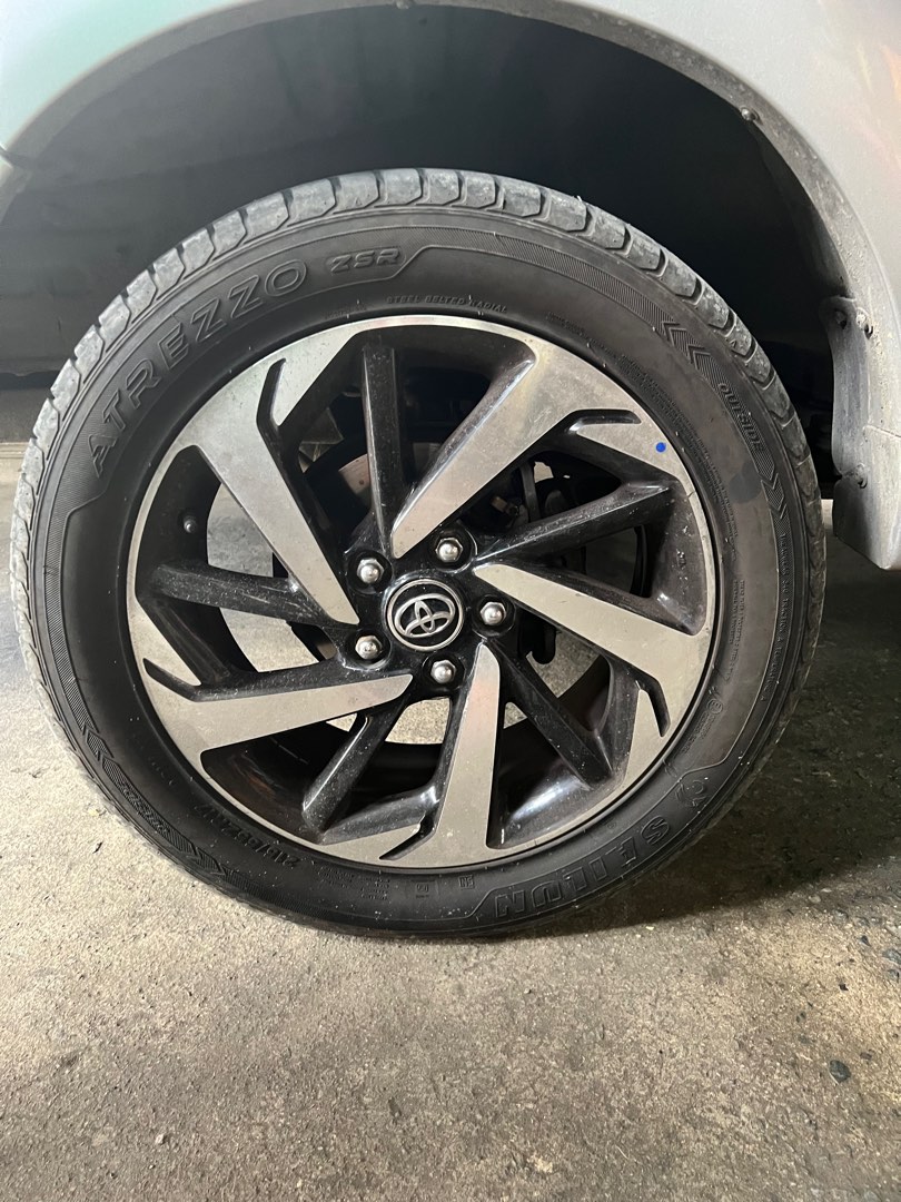 Toyota Rush MAGS and tires, Car Parts & Accessories, Mags and Tires on ...