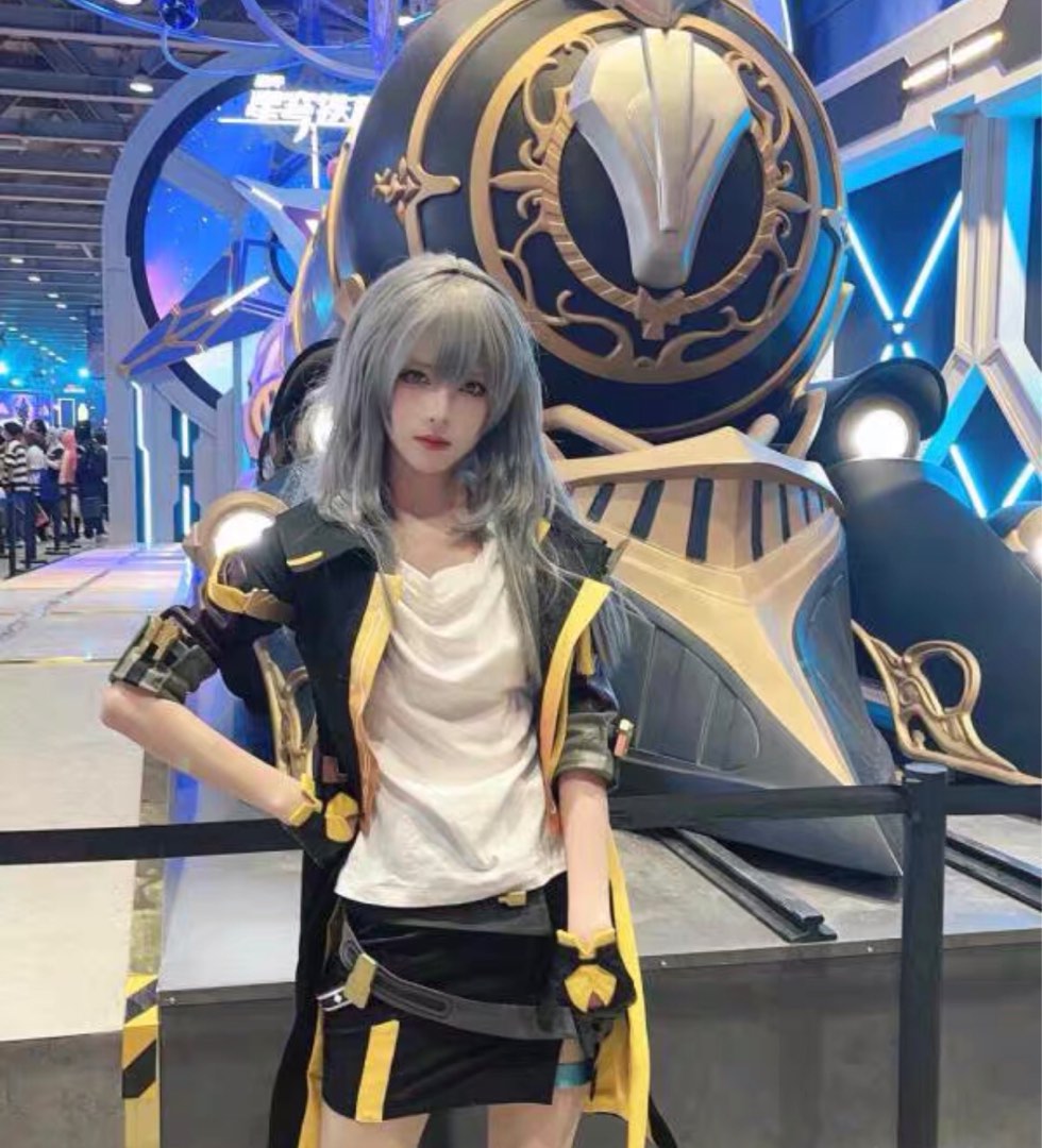 Trailblazer Stelle cosplay full set hsr, Women's Fashion, Activewear on ...