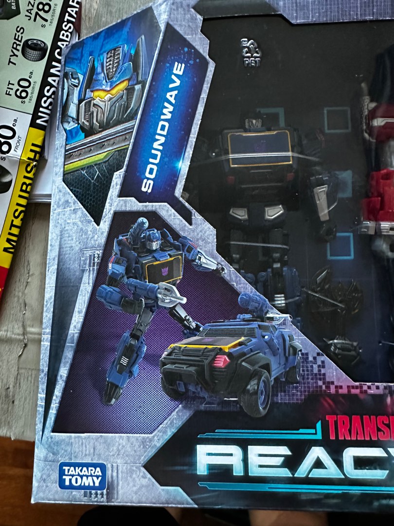 Transformers reactivate sound wave, Hobbies & Toys, Toys & Games on ...