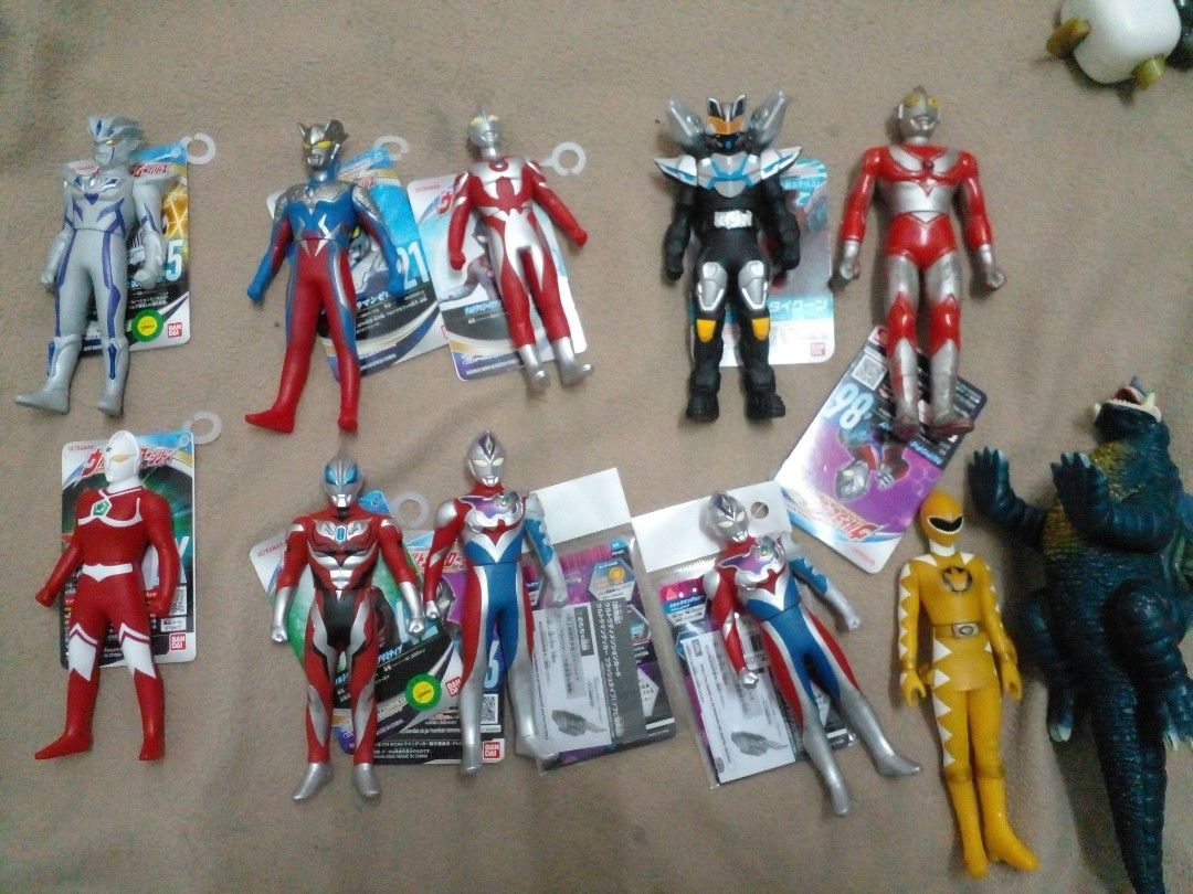 Ultraman lot 5.5 inch bandai, Hobbies & Toys, Toys & Games on Carousell