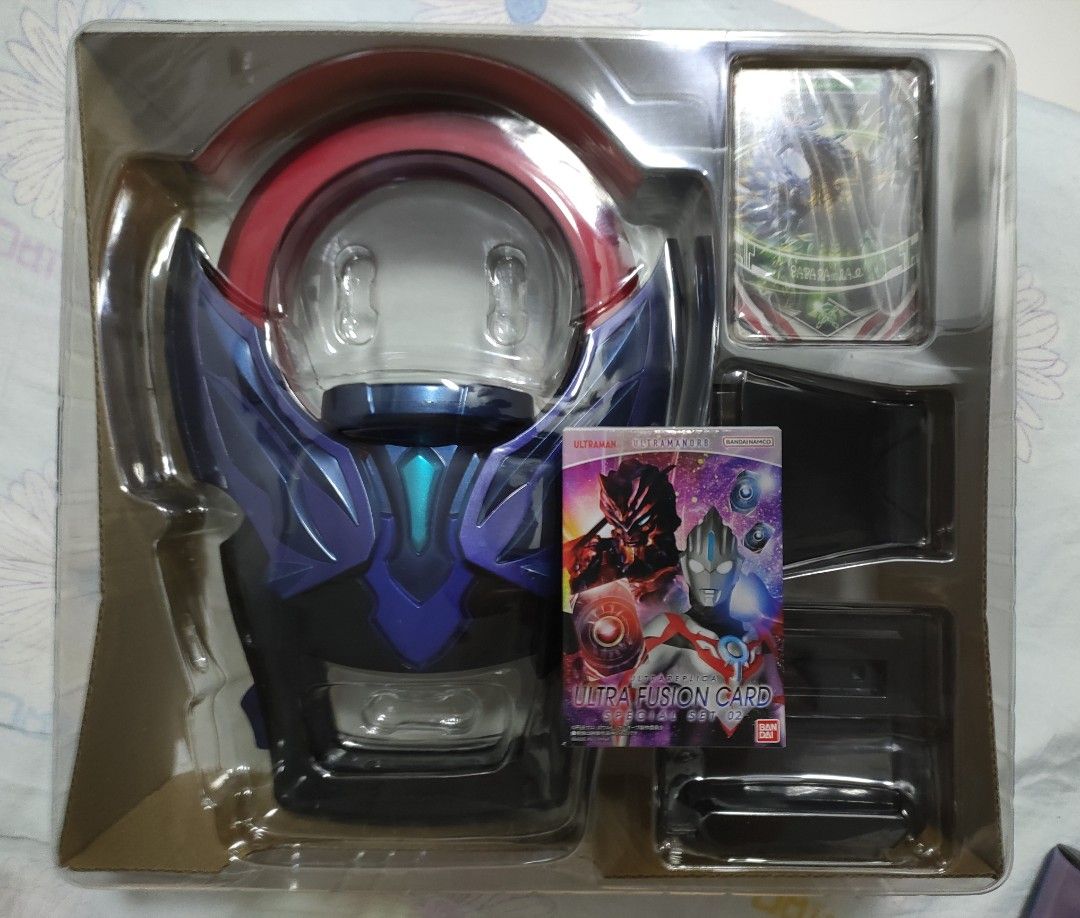 Ultraman Orb Ultra Replica Orb Dark Ring & Ultra Fusion Card Special ...