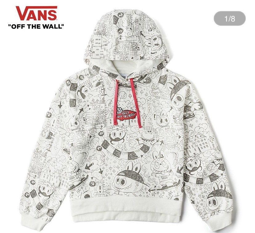 Vans x the monster labubu聯名衛衣, 男裝, 運動服裝 - Carousell