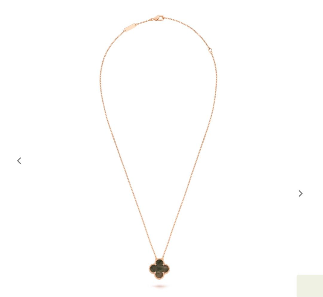 VCA GREY MOP PENDANT, Women's Fashion, Jewelry & Organisers, Necklaces ...