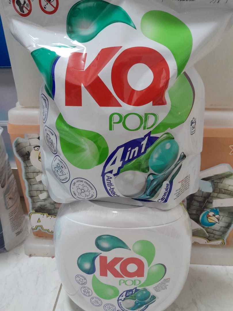 Walch KA 4in1 pod Anti-bacterial Laundry Capsules 100capsules ...