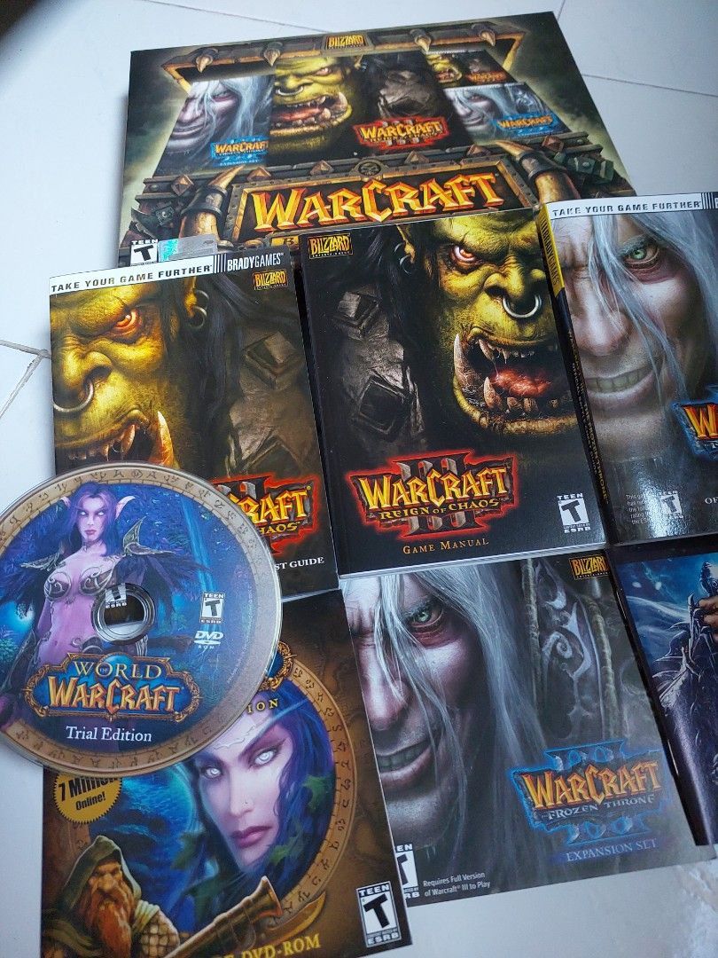 Warcraft Reign of Chaos DVD-ROM, Hobbies & Toys, Memorabilia ...