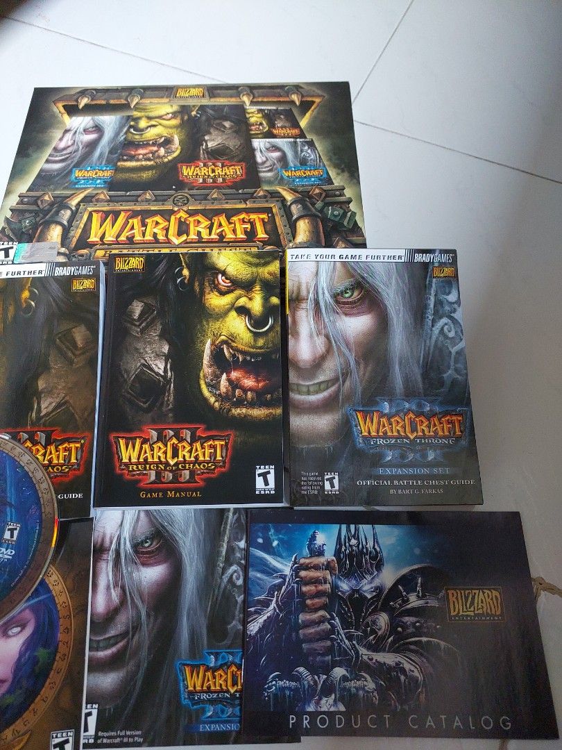Warcraft Reign of Chaos DVD-ROM, Hobbies & Toys, Memorabilia ...