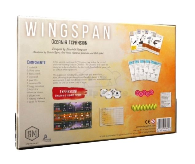 Wingspan Oceania Board Game (Expansion Set), Hobbies & Toys, Toys ...