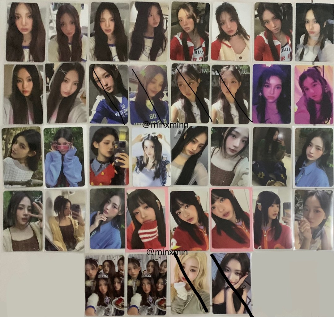 WTS newjeans weverse, album, bunnies camp, linefriends, 2024 season greetings hanni, haerin ...