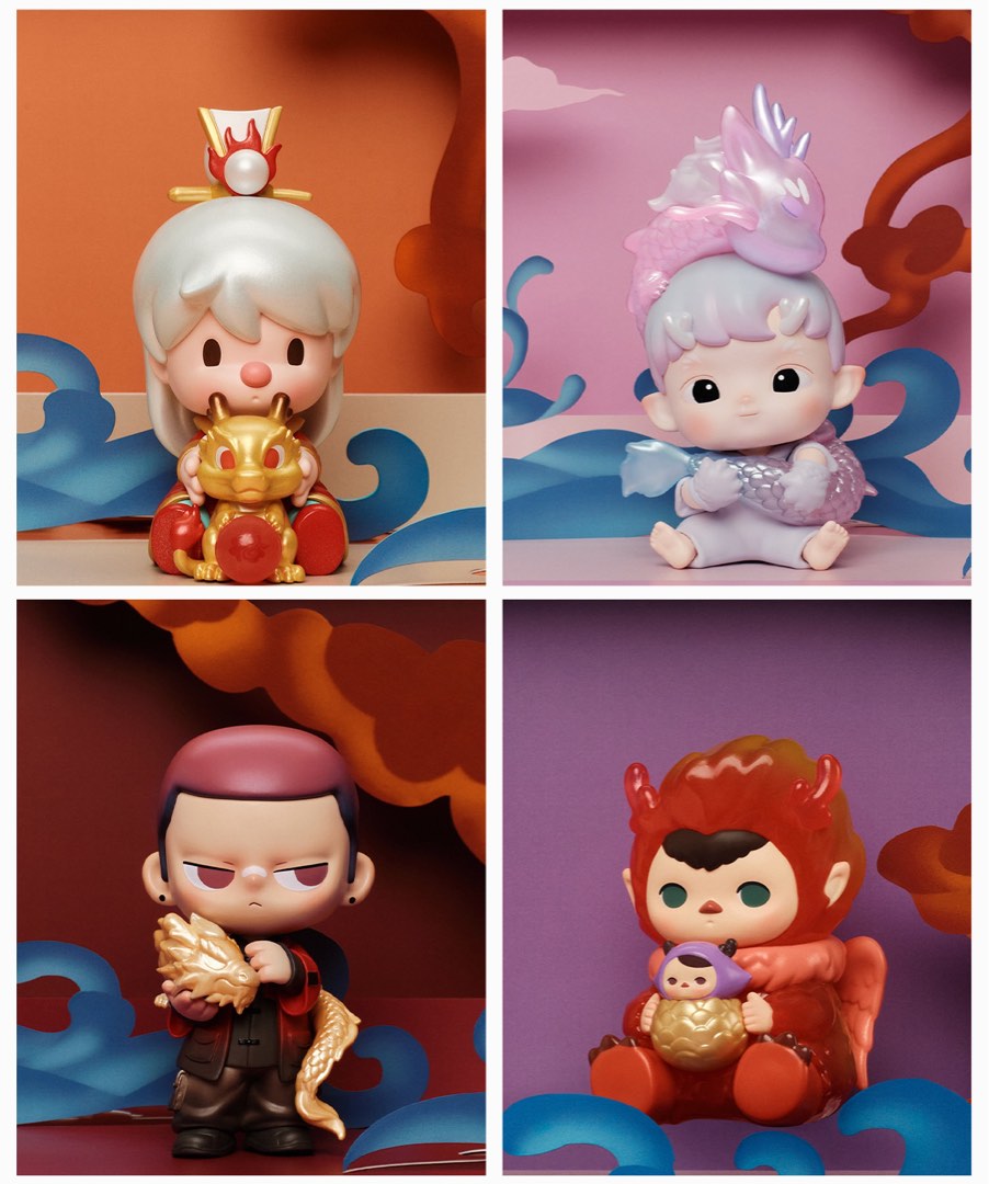 WTS WTT Popmart Loong presents the treasure, Hobbies & Toys, Toys ...