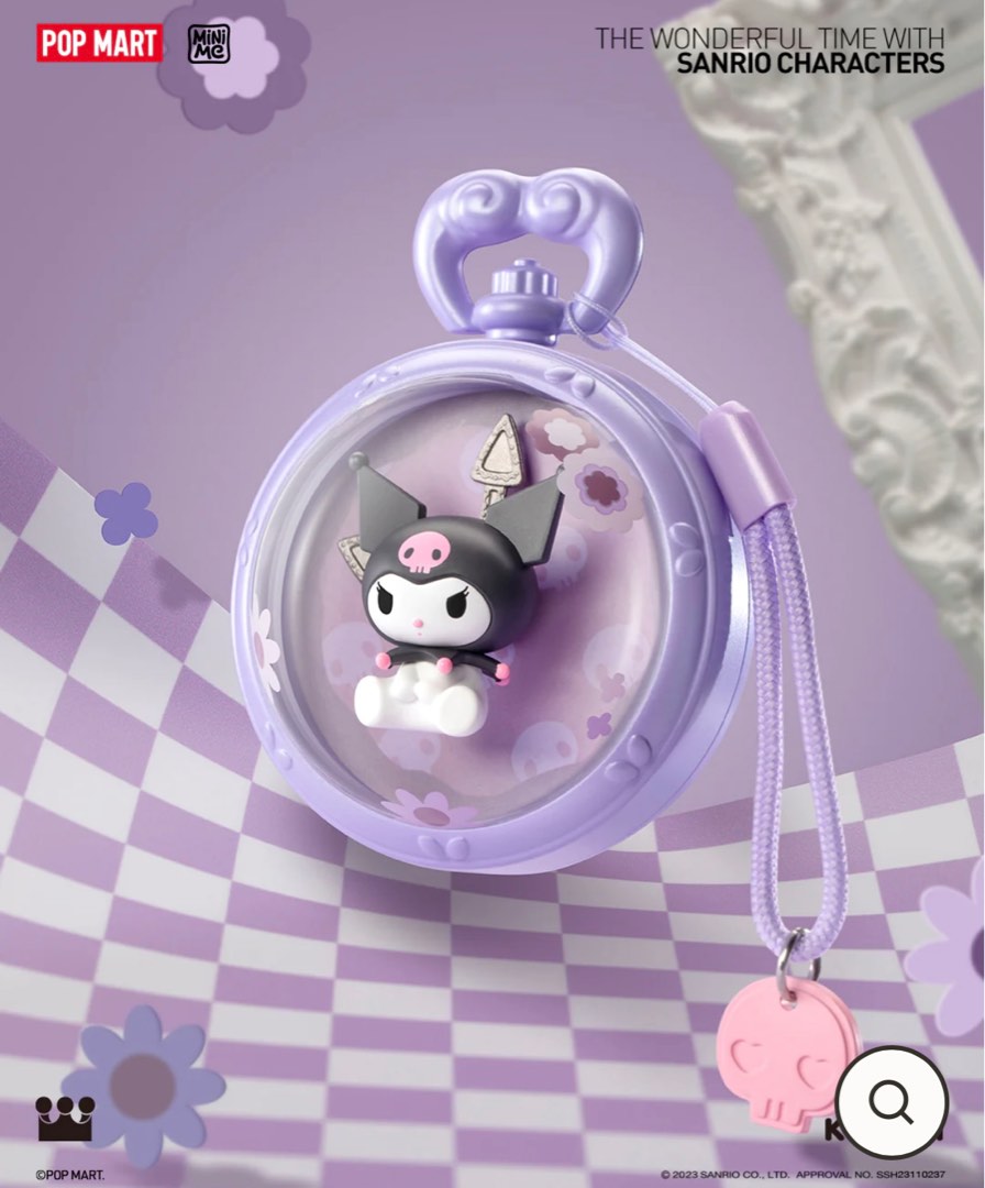 WTT WTS sealed foil Authentic Popmart Sanrio wonderful time Kuromi ...