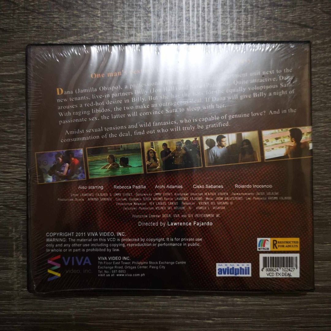 X-Deal VCD featuring Jamilla Obispo and Paloma, Hobbies & Toys, Music ...