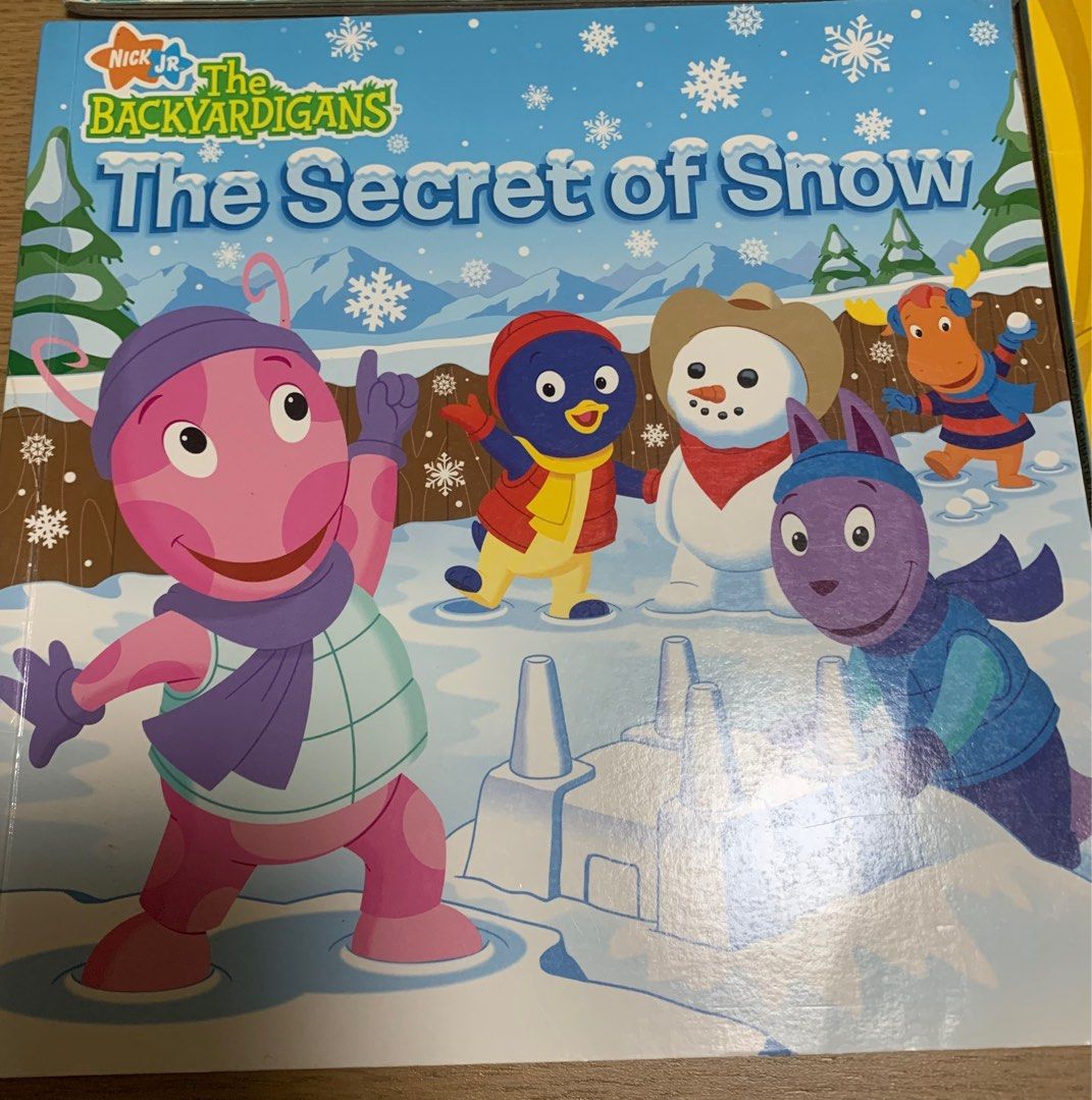 $100 for 3 books/NICK JR THE BACKYARDIGANS THE SECRET OF SNOW, 興趣及遊戲 ...