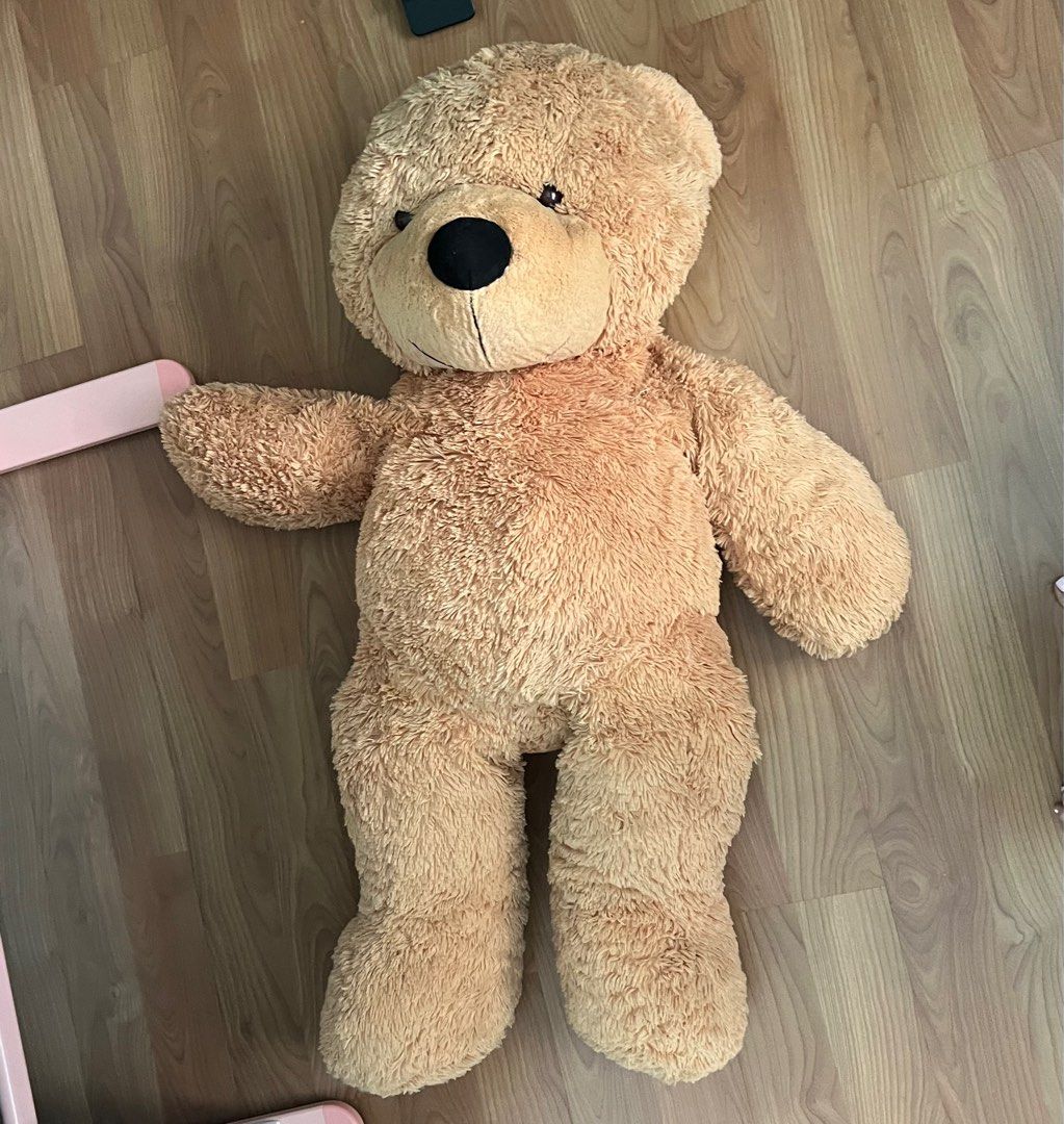 110cm Extra Large Stuffed Plush Teddy Bear, Hobbies & Toys, Toys ...