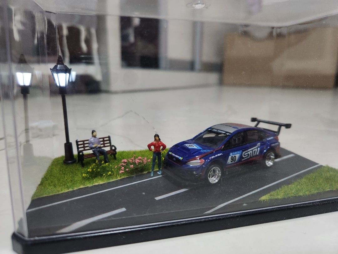 1/64 diaroma road Scenery model box, Hobbies & Toys, Toys & Games on ...