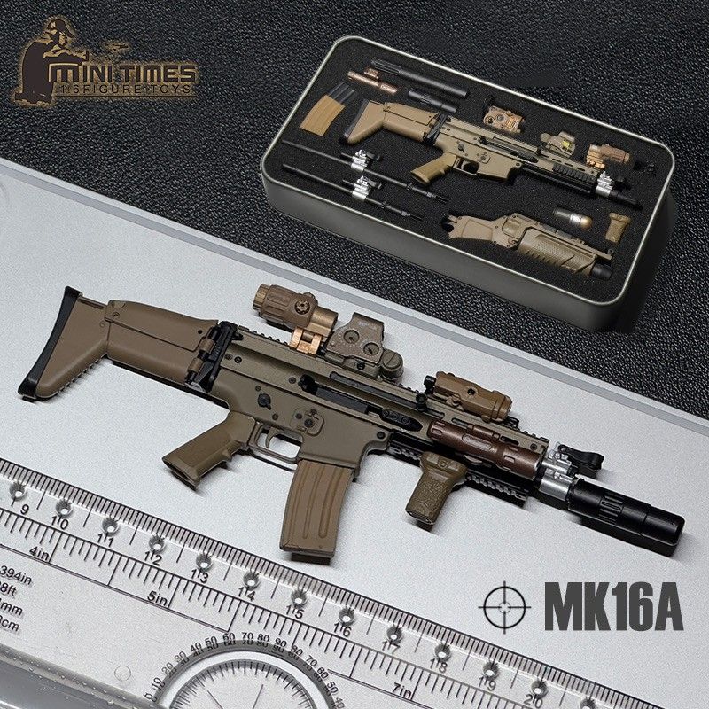 1/6 scale Mini Times MP7 MK16A MK16B MK7A MK17B Rifle SCAR, Hobbies & Toys, Toys & Games on ...