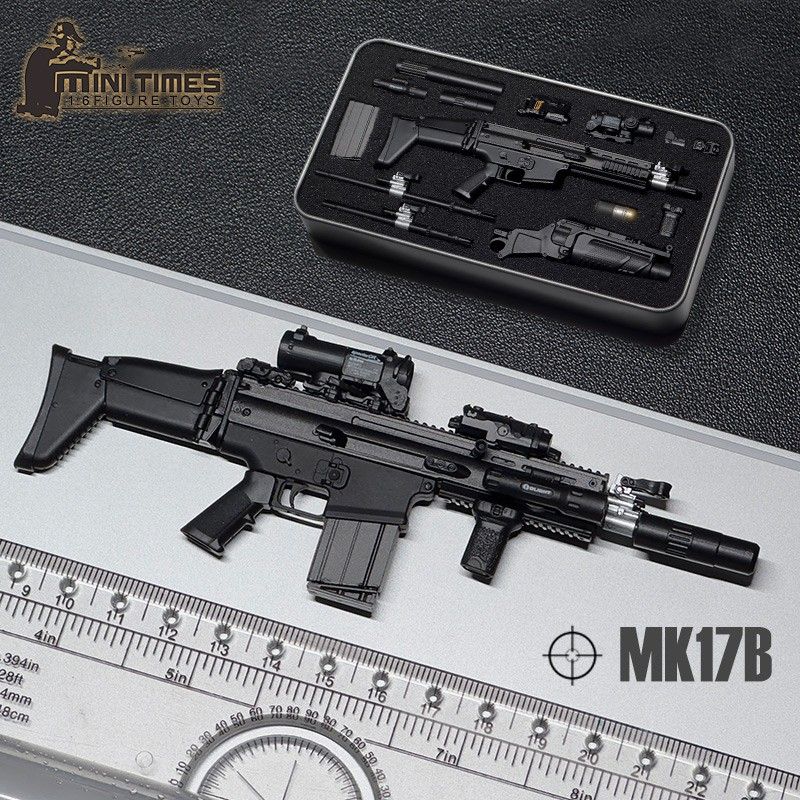 1/6 scale Mini Times MP7 MK16A MK16B MK7A MK17B Rifle SCAR, Hobbies ...