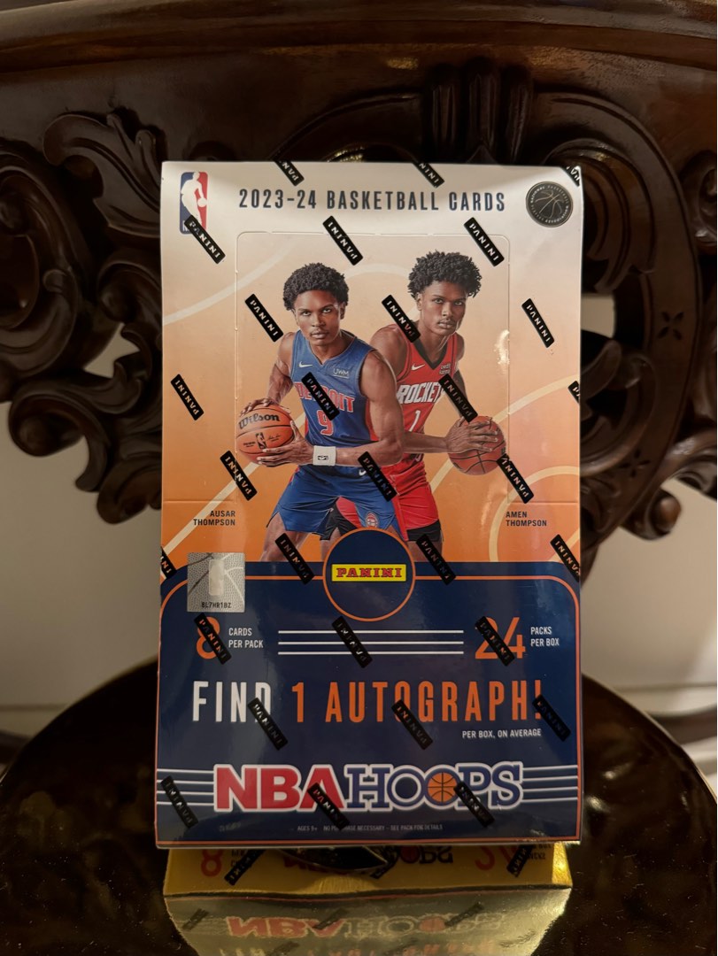 2023-24 Panini NBA Hoops Basketball Hobby Box, Hobbies & Toys ...