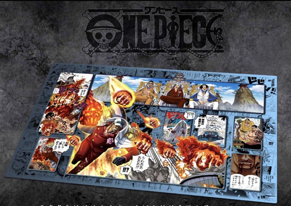 (2/3) One piece playmat, Hobbies & Toys, Memorabilia & Collectibles ...