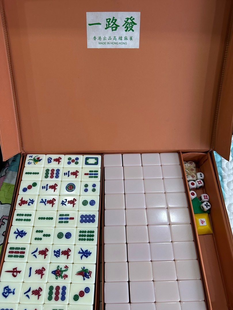 37mm A1 Mahjong Set (Made in Hong Kong), Hobbies & Toys, Toys & Games ...
