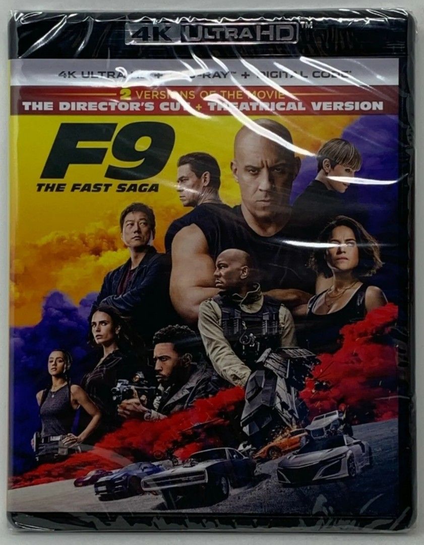 4K Blu ray / Bluray Fast & Furious : Fast 9, Hobbies & Toys, Music ...