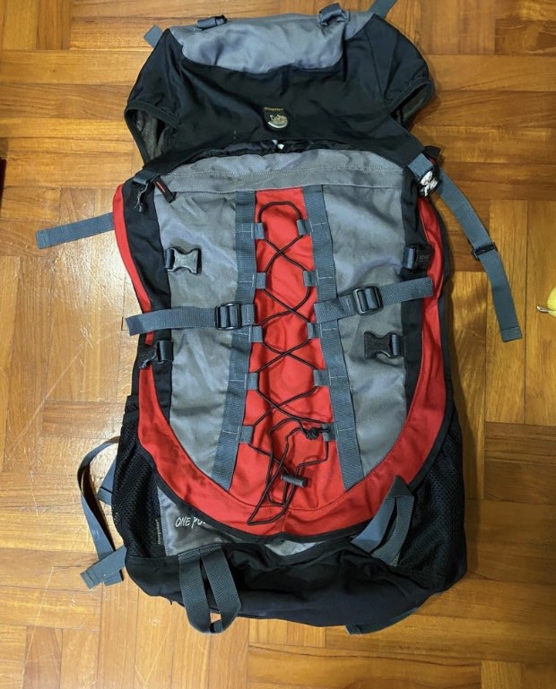55l backpack Polar, Men's Fashion, Bags, Backpacks on Carousell