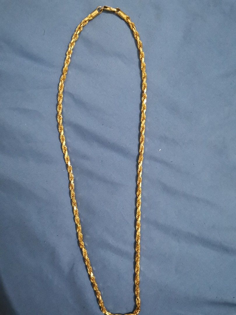 916 gold chain, Women's Fashion, Jewelry & Organisers, Necklaces on ...