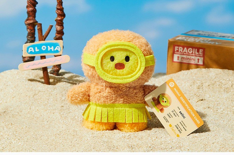 全新有盒 line friends mini 夏季系列 Sally selini 公仔, 興趣及遊戲, 玩具 & 遊戲類 - Carousell