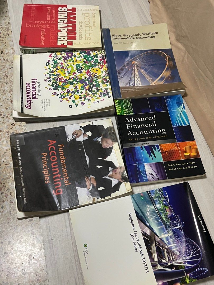 Accounting and taxation textbooks, Hobbies & Toys, Books & Magazines ...