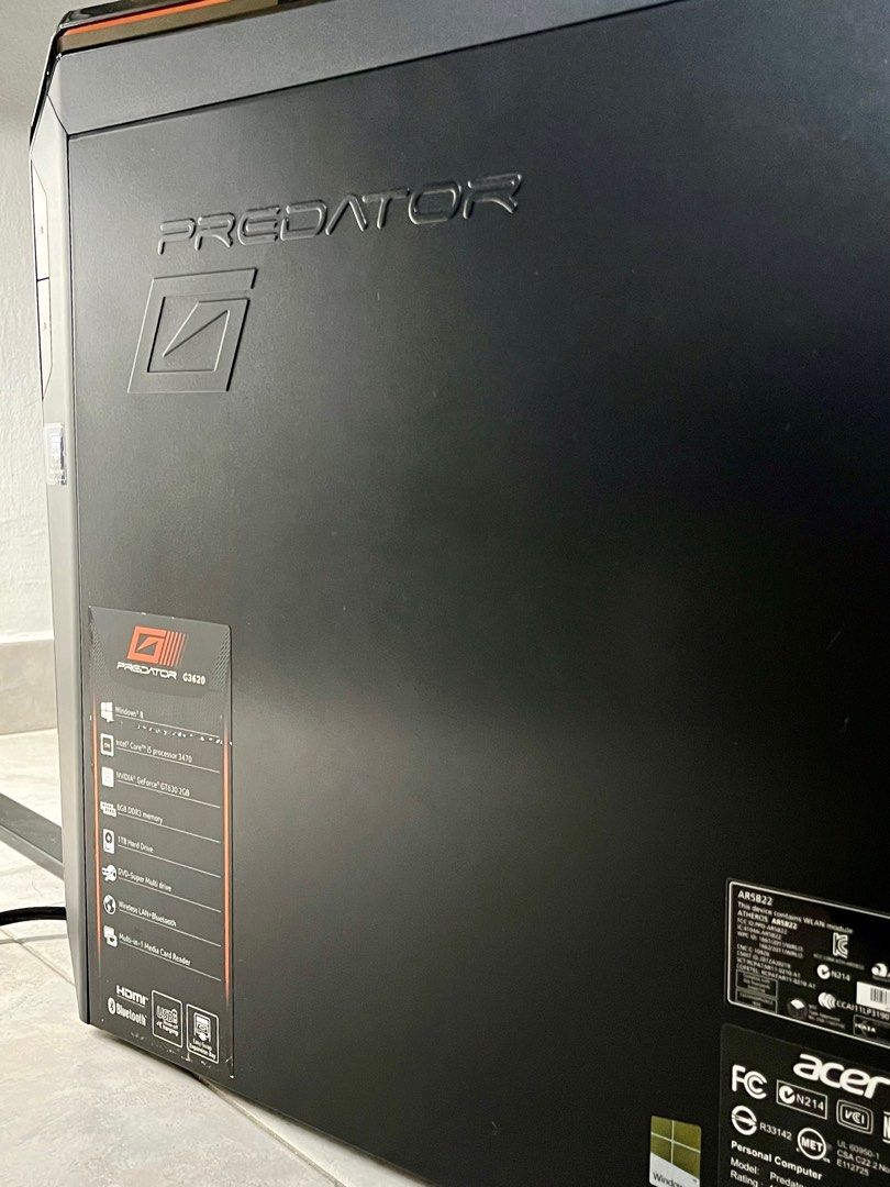 Acer Predator Gaming PC + LED Monitor, Computers & Tech, Desktops on ...