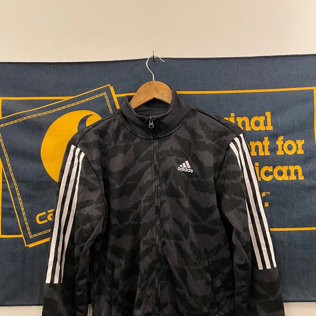 Adidas Camo Track Jacket, Men's Fashion, Coats, Jackets and Outerwear ...