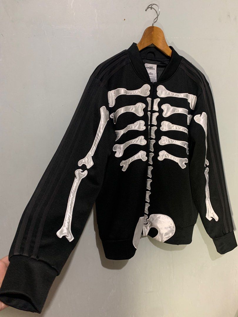 Adidas Originals Jeremy Scott Bones Skeleton Track Jacket, Men's ...
