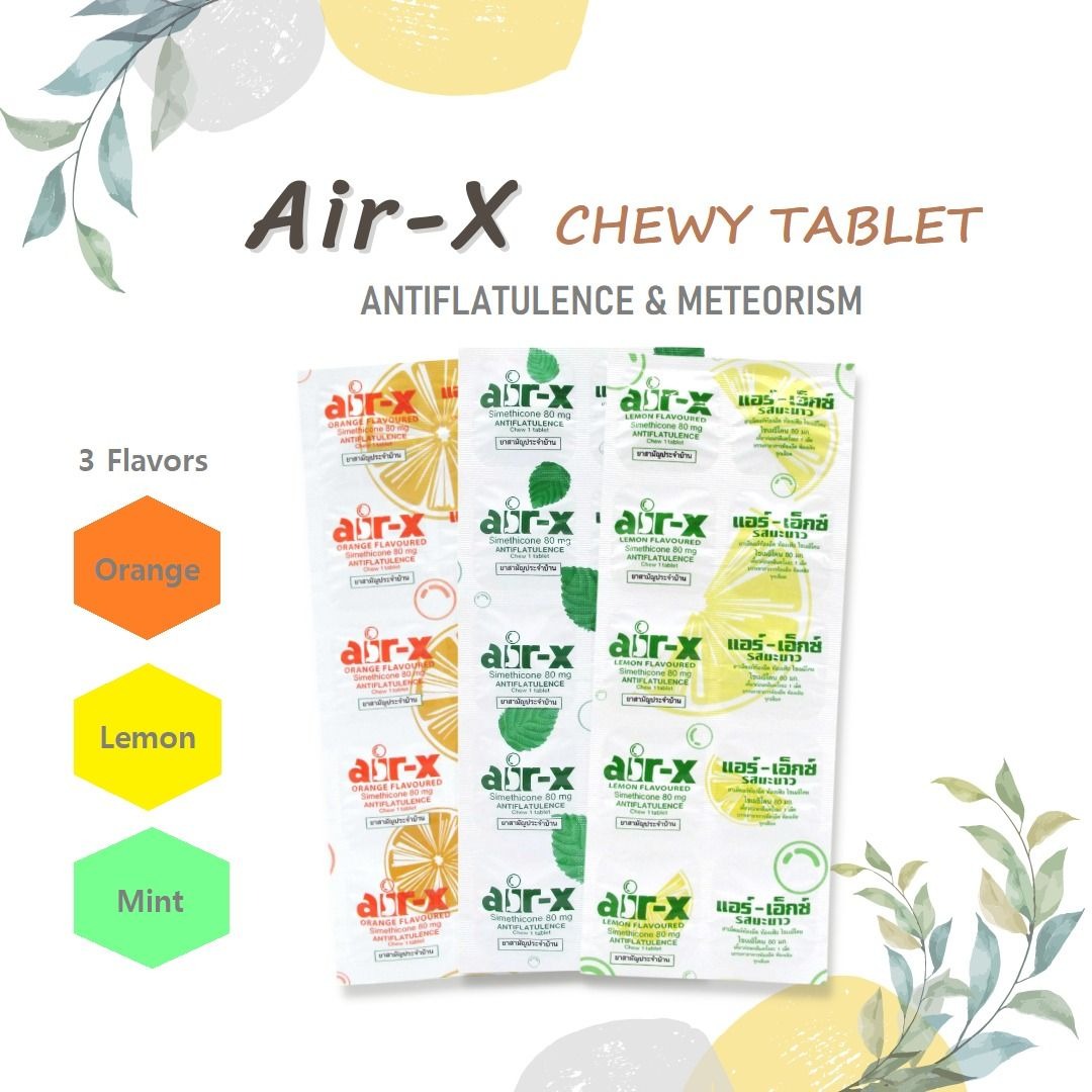 AIR-X | BLOATED / GASSY / INDIGESTION / STOMACH DISCOMFORT RELIEF ...