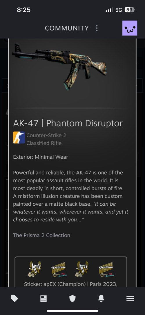 AK-47 | Phantom Disruptor MW, Video Gaming, Gaming Accessories, Game ...