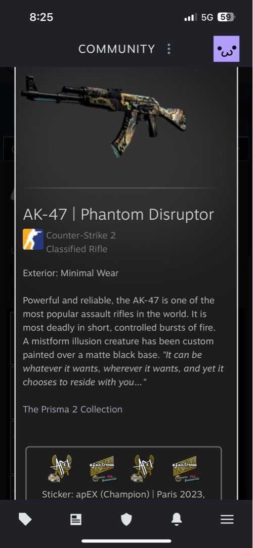 AK-47 | Phantom Disruptor MW, Video Gaming, Gaming Accessories, Game ...