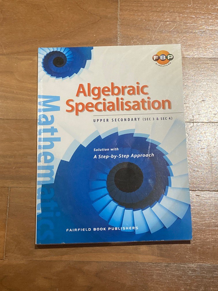 Algebraic Specialisation, Hobbies & Toys, Books & Magazines, Textbooks ...