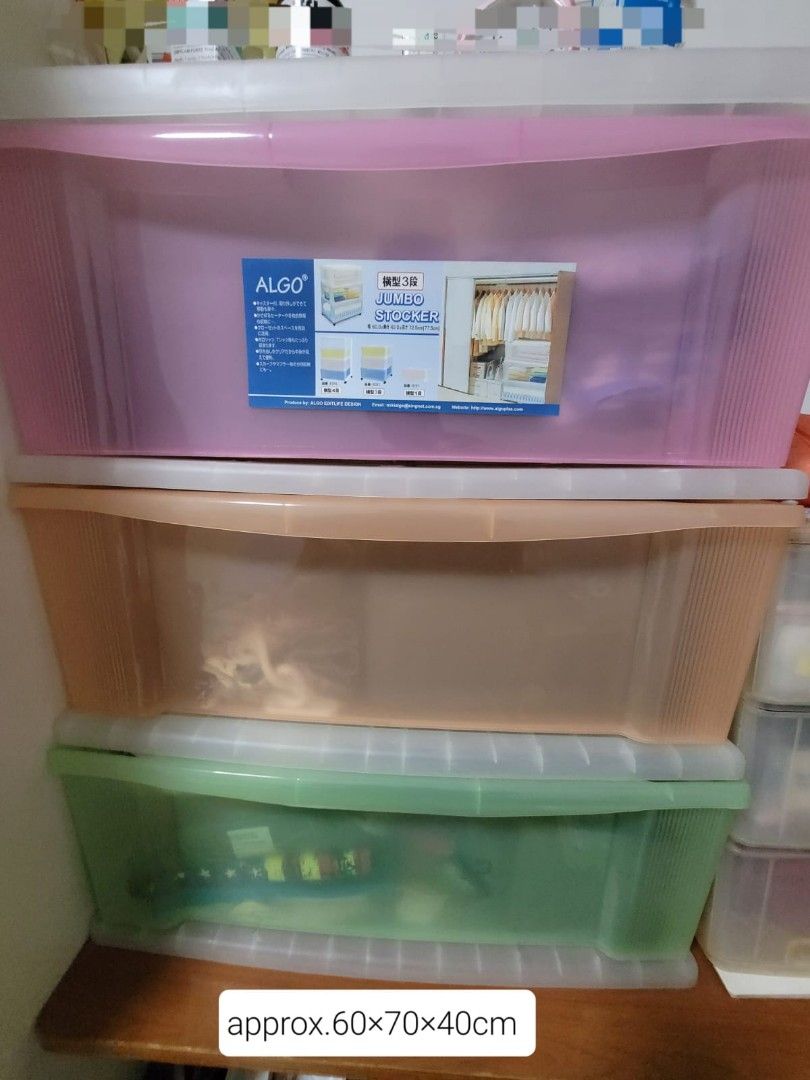 Algo Jumbo Storage Drawer, Furniture & Home Living, Home Improvement ...