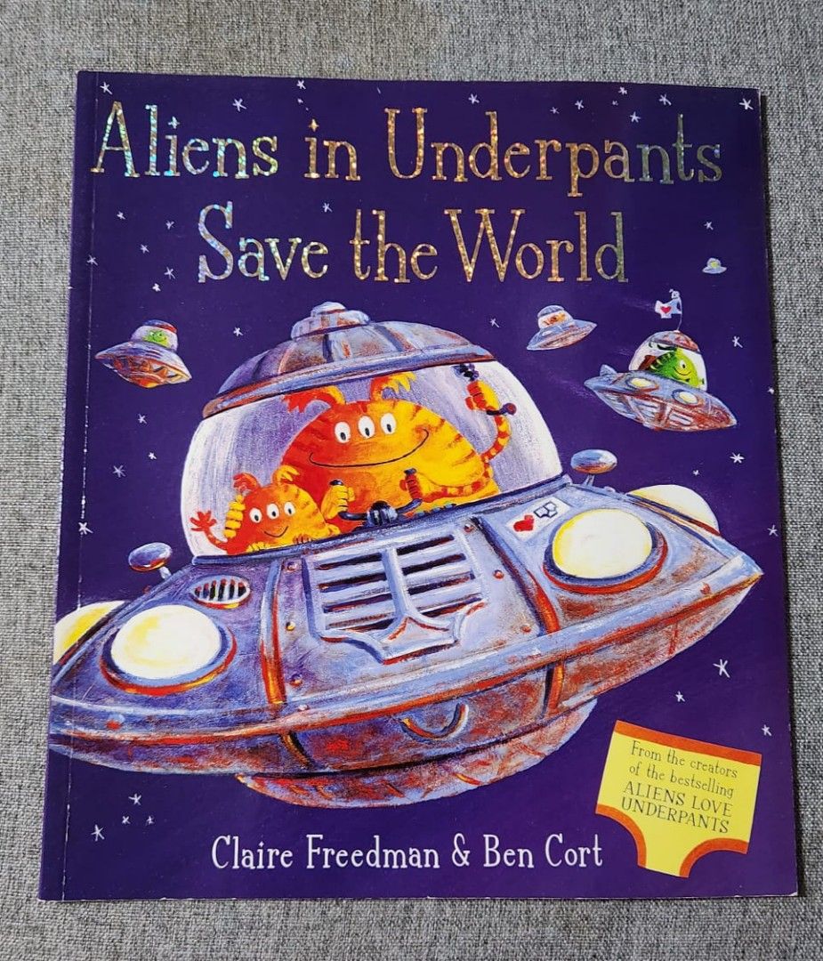 Aliens in Underpants Save the World, Hobbies & Toys, Books & Magazines ...
