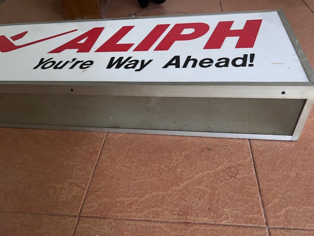 Aliph light box, Furniture & Home Living, Home Decor, Wall Decor on ...