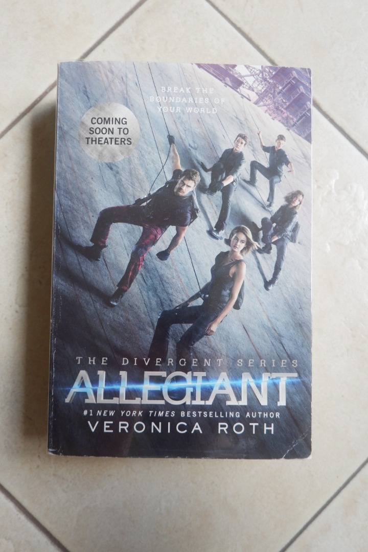 Allegiant by Veronica Roth [Book 2 of 3 in Divergent Series], Hobbies ...