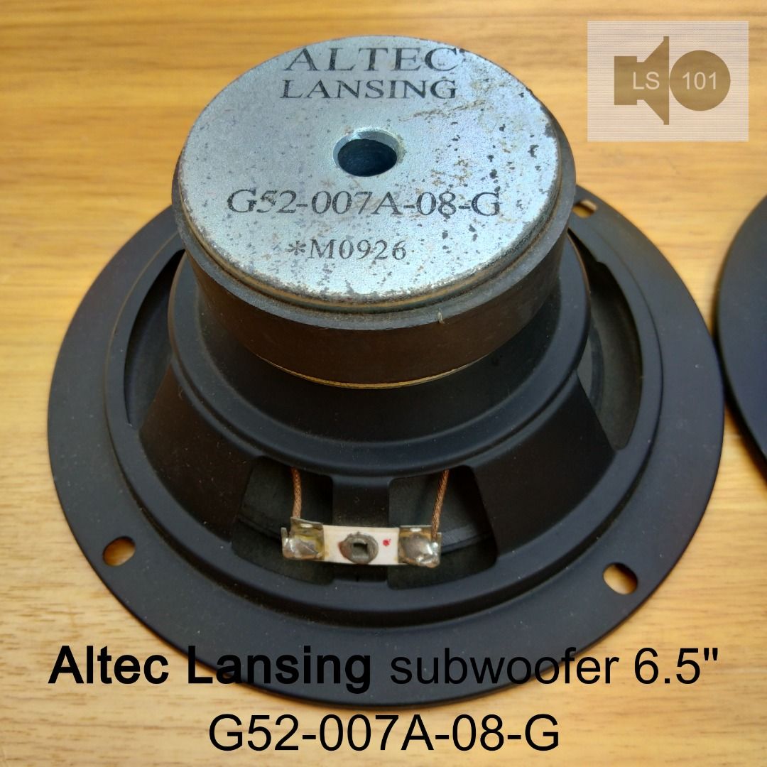 Altec Lansing 6.5" Subwoofer speaker, Audio, Soundbars, Speakers ...