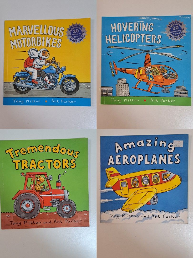 Amazing Aeroplanes, Tremendous Tractors, Hovering Helicopters ...