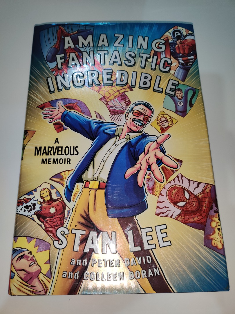 Amazing Fantastic Incredible A Marvelous Memoir, Hobbies & Toys, Books ...