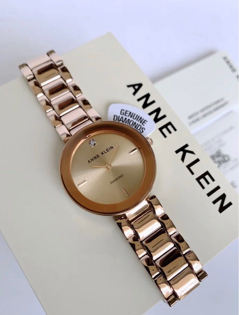 ANNE KLEIN CERAMIC WATCH ON HAND, Women's Fashion, Watches ...