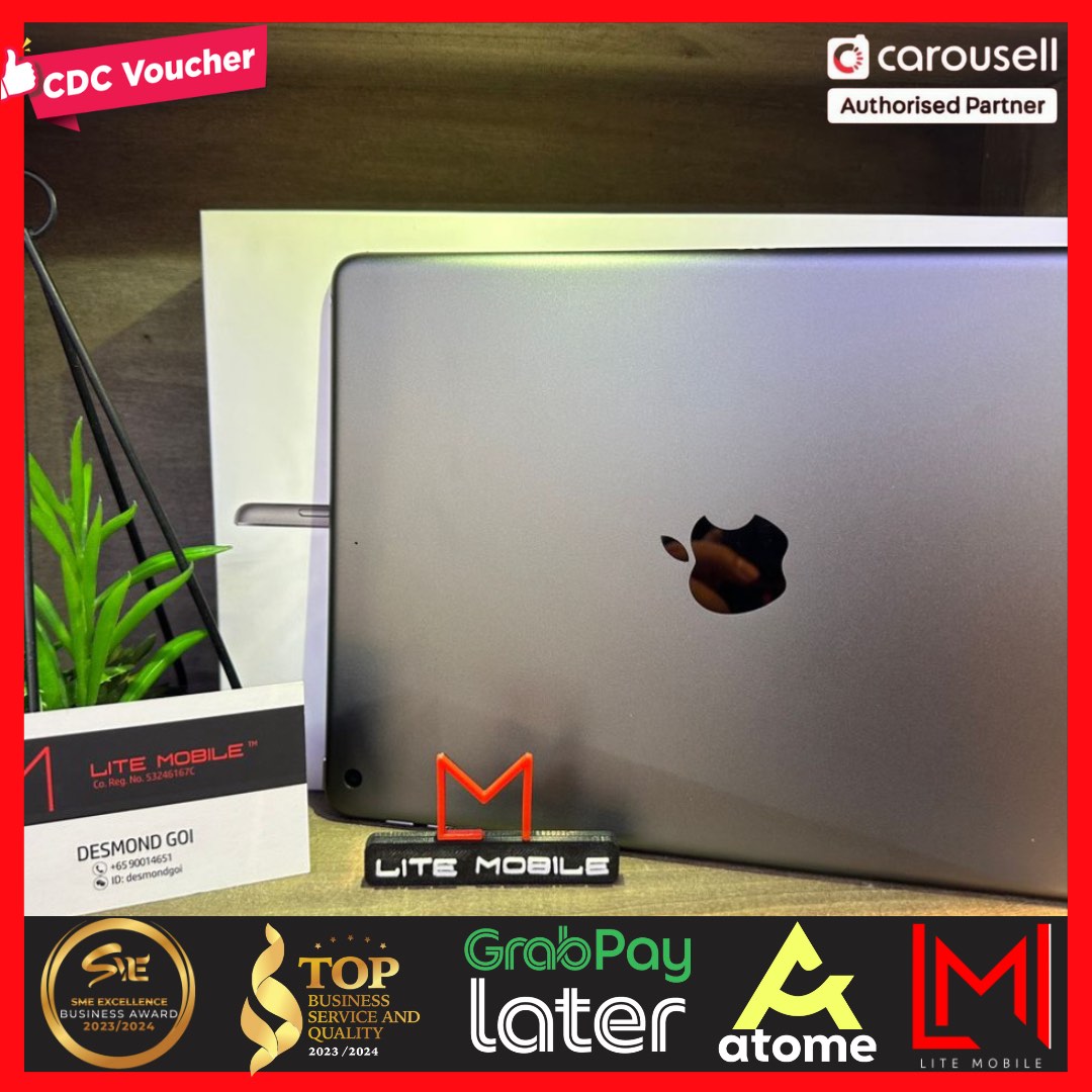 Apple iPad 9 Gen 64GB Wifi Space Grey Grey 64 GB, Mobile Phones ...