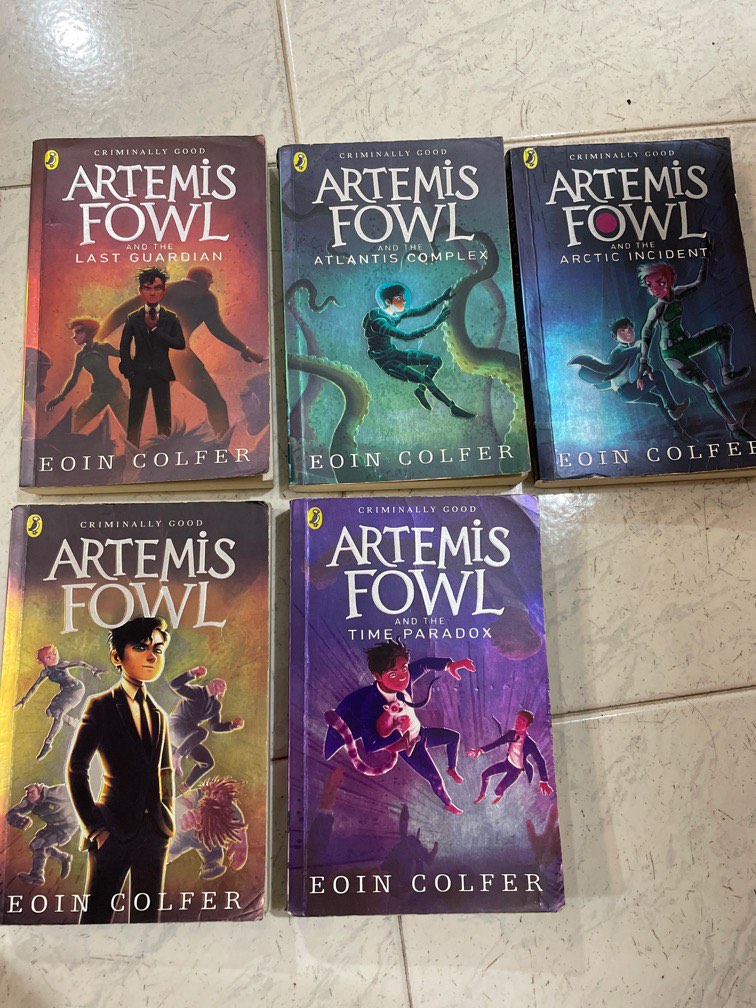 Artemis Fowl series, Hobbies & Toys, Books & Magazines, Fiction & Non ...